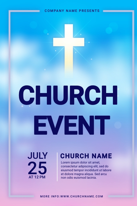 Church Event Ads Template | PosterMyWall