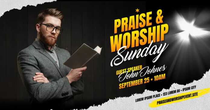 CHURCH EVENT BANNER Template | PosterMyWall