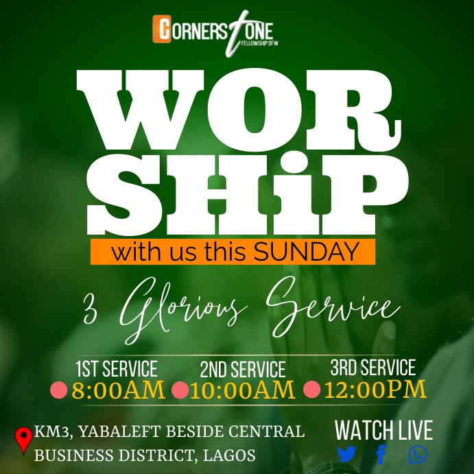 CHURCH EVENT DESIGN FLYER TEMPLATE (12) | PosterMyWall