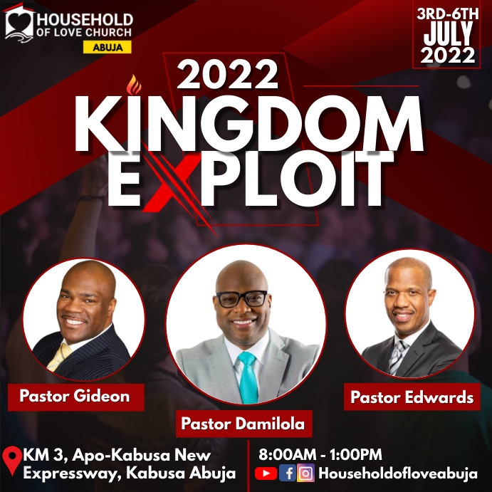 CHURCH EVENT DESIGN FLYER TEMPLATE (2) | PosterMyWall