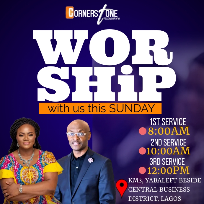 CHURCH EVENT DESIGN FLYER TEMPLATE (25) | PosterMyWall