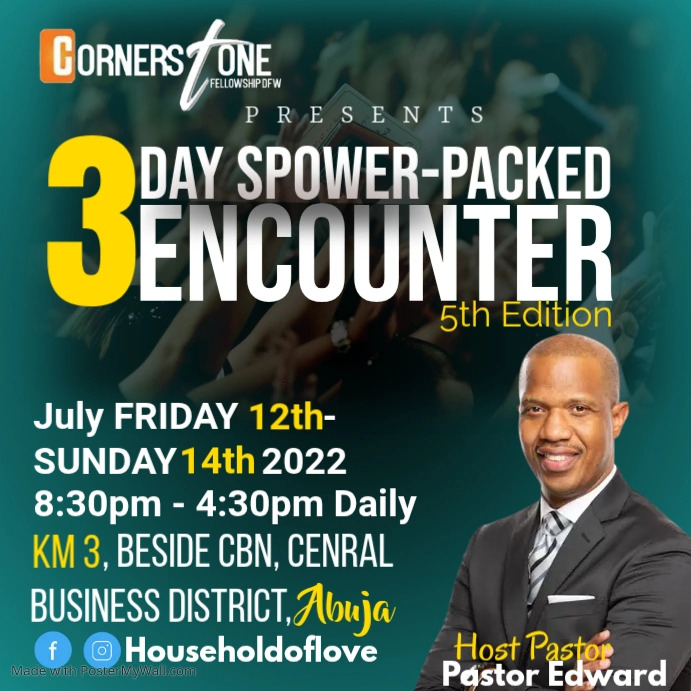 CHURCH EVENT DESIGN FLYER TEMPLATE (8) | PosterMyWall