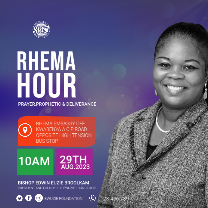 church event design flyer Template | PosterMyWall