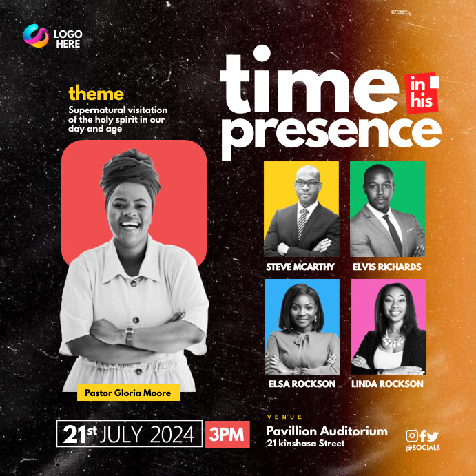 Church Event Design for Social Media | PosterMyWall