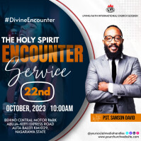 Church event design template | PosterMyWall