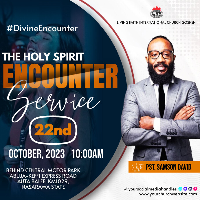 Church event design template | PosterMyWall