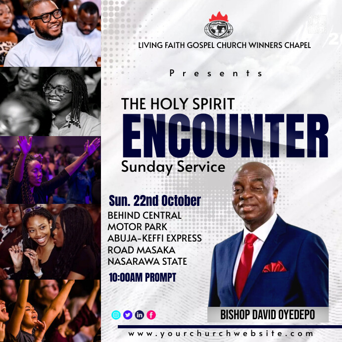 Church event design template | PosterMyWall