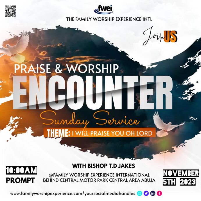 Church event design template | PosterMyWall