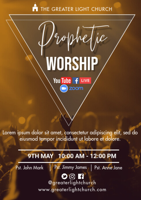 Church Event Template | PosterMyWall