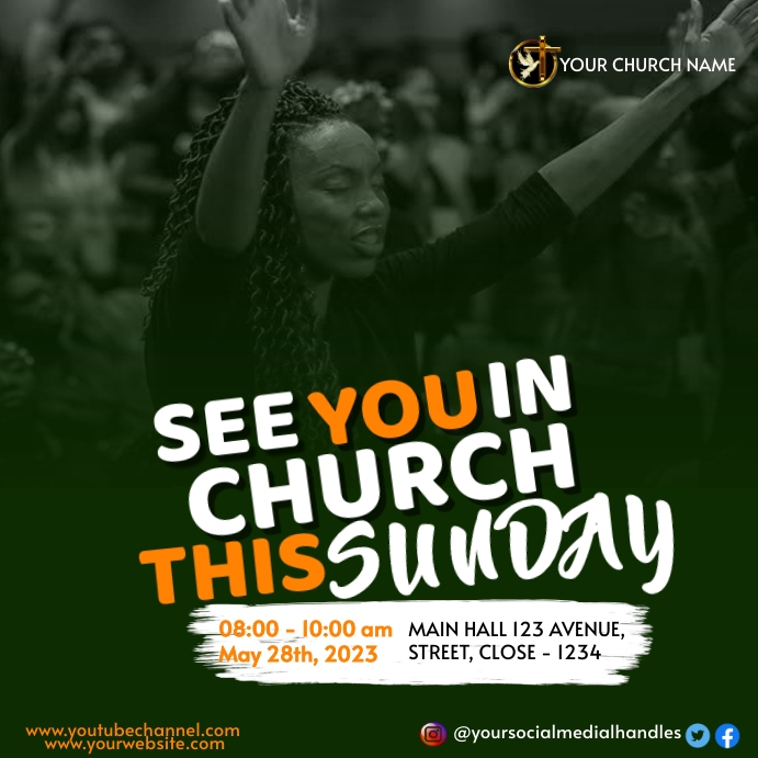 Church Event Template | PosterMyWall