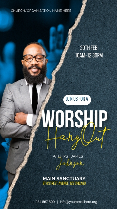 church event Template | PosterMyWall