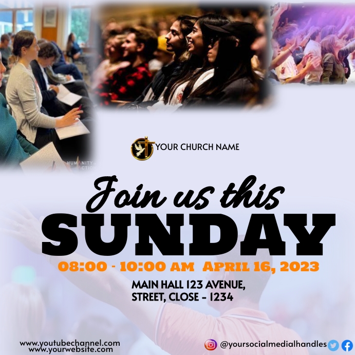 Church Event Template | PosterMyWall