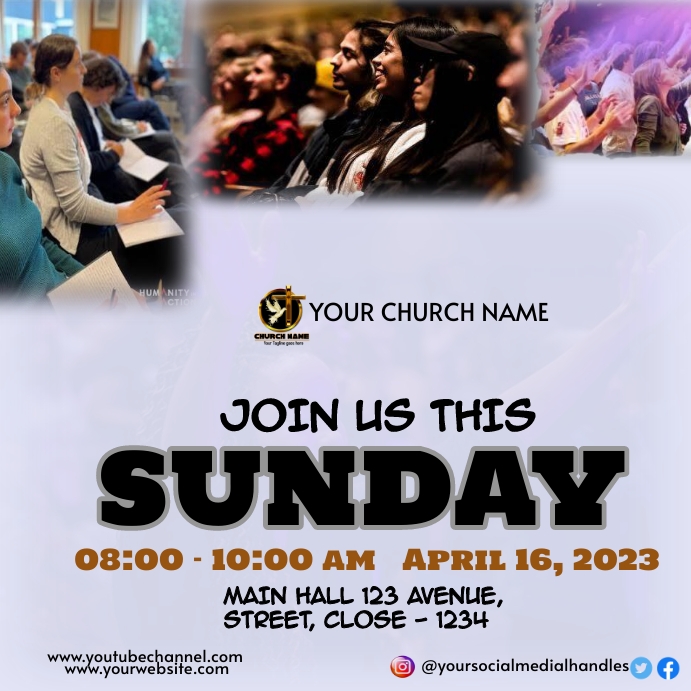 Church Event Template | PosterMyWall