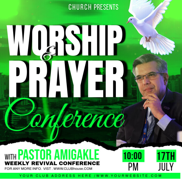 CHURCH EVENT Template | PosterMyWall