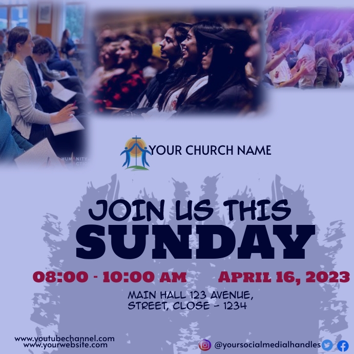 Church Event Template | PosterMyWall