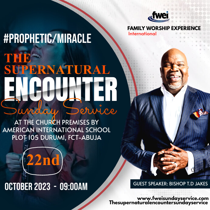 Church event design template | PosterMyWall