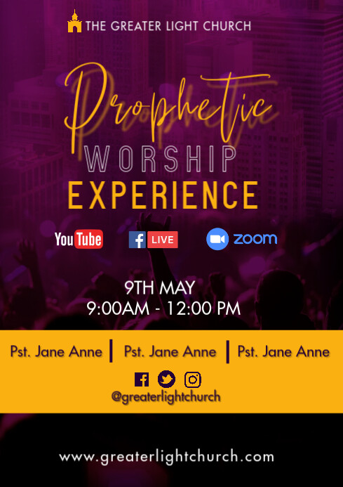 Church Event Template | PosterMyWall