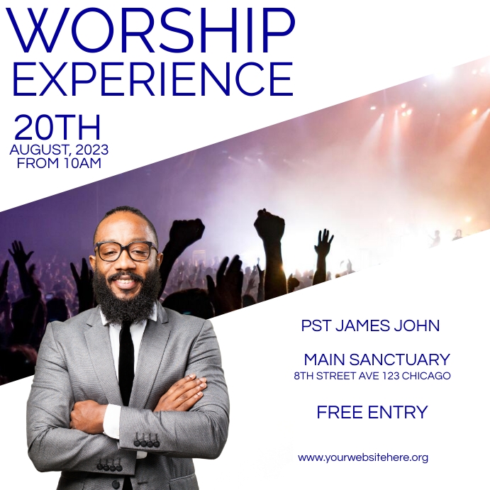 Copy of church event | PosterMyWall