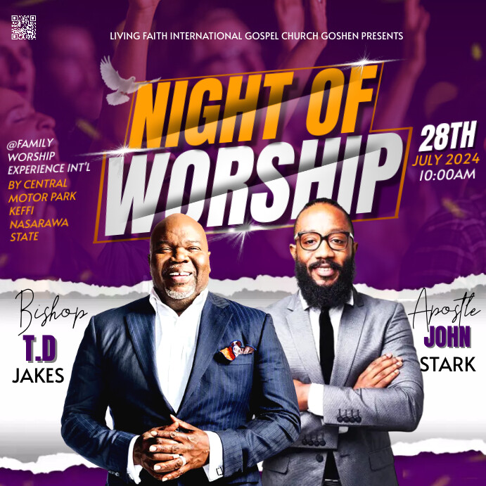 Church event design template | PosterMyWall