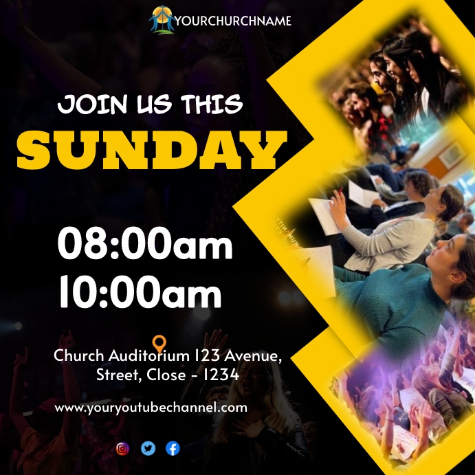 Church Event Template | PosterMyWall