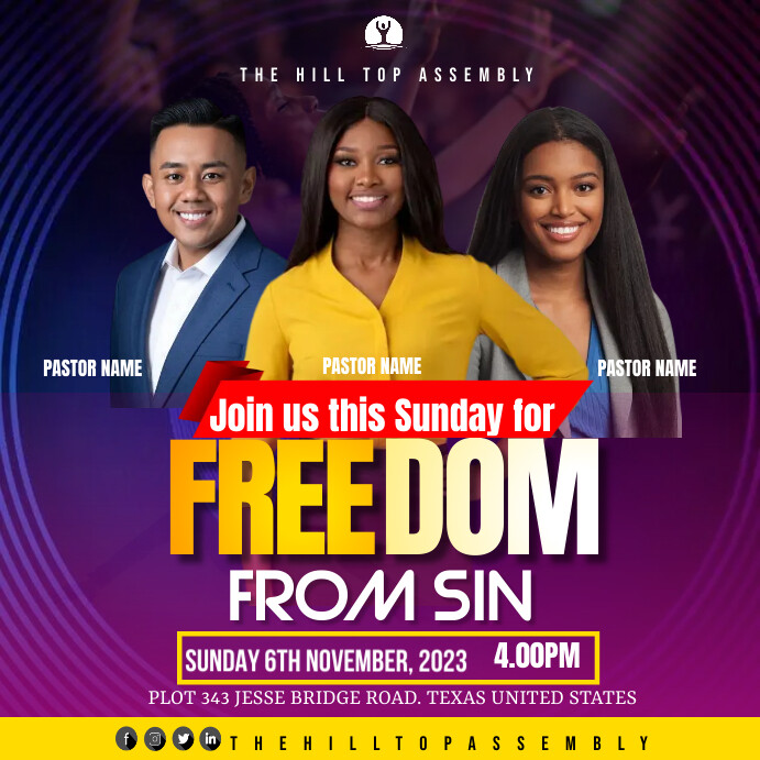 Copy of Church event | PosterMyWall