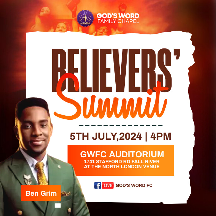 Copy of CHURCH EVENT | PosterMyWall