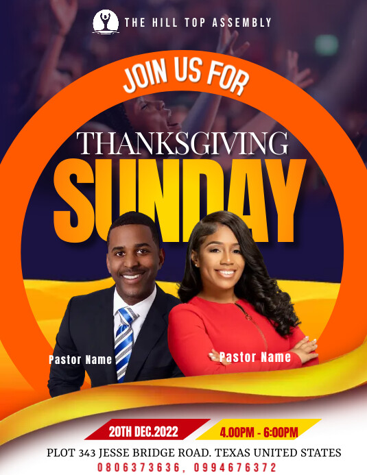 church event Template | PosterMyWall