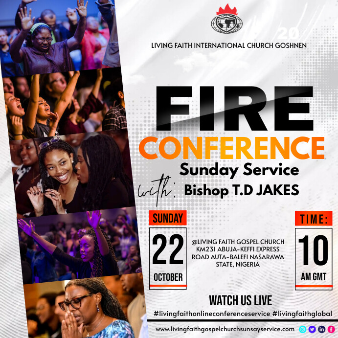 Copy of Church event design template | PosterMyWall