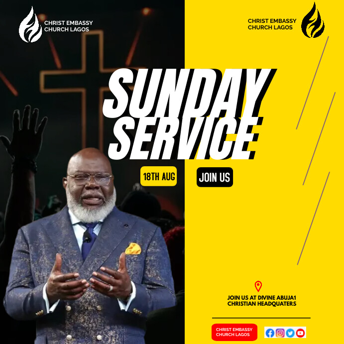church event flyer (1) Template | PosterMyWall
