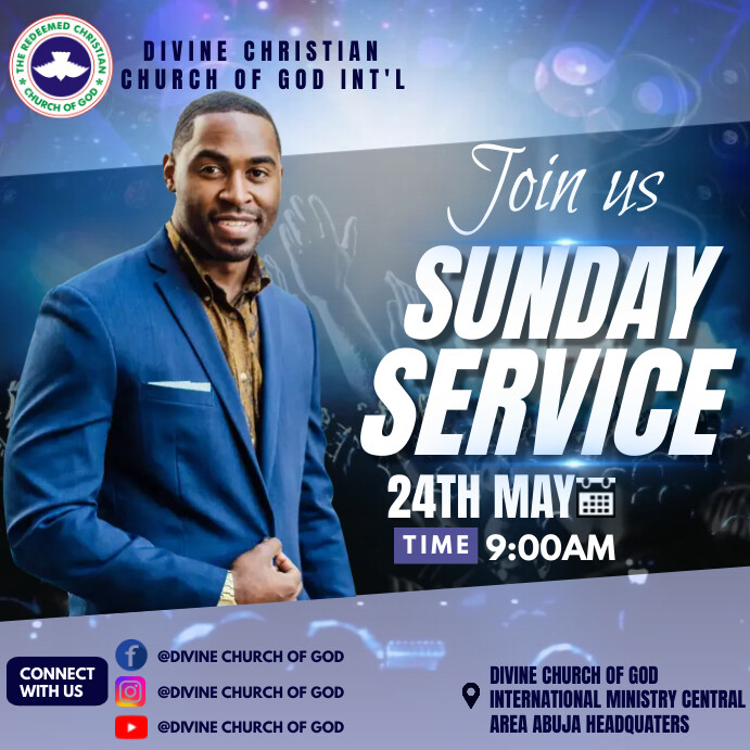church event flyer (1) Template | PosterMyWall