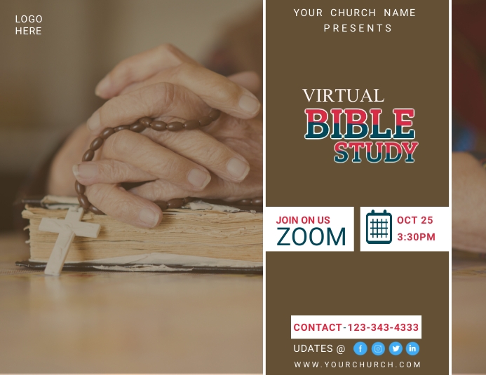 CHURCH EVENT FLYER (33) Template | PosterMyWall