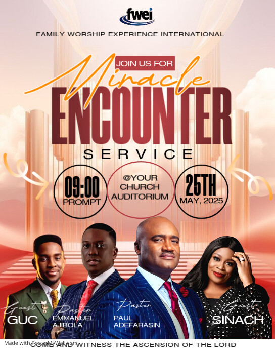 Copy of church event flyer | PosterMyWall