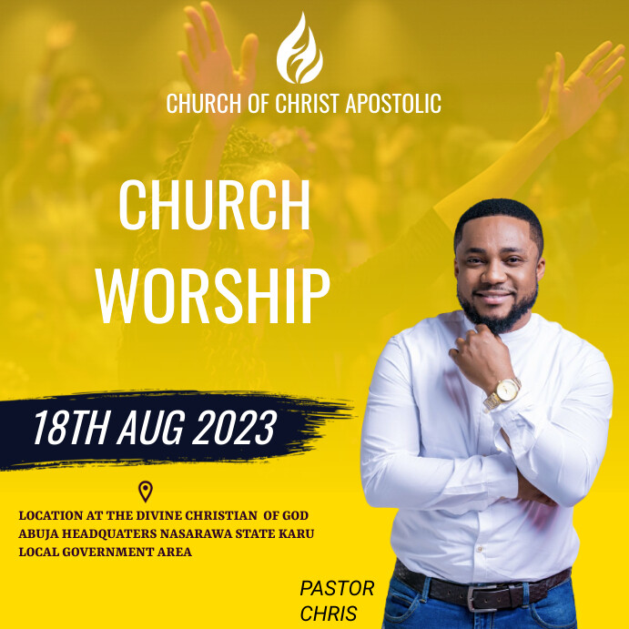 church event flyer Template | PosterMyWall