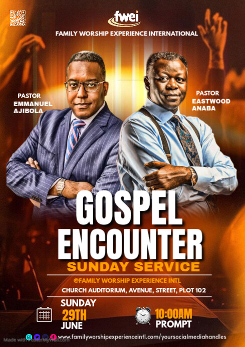 Copy of church event flyer | PosterMyWall