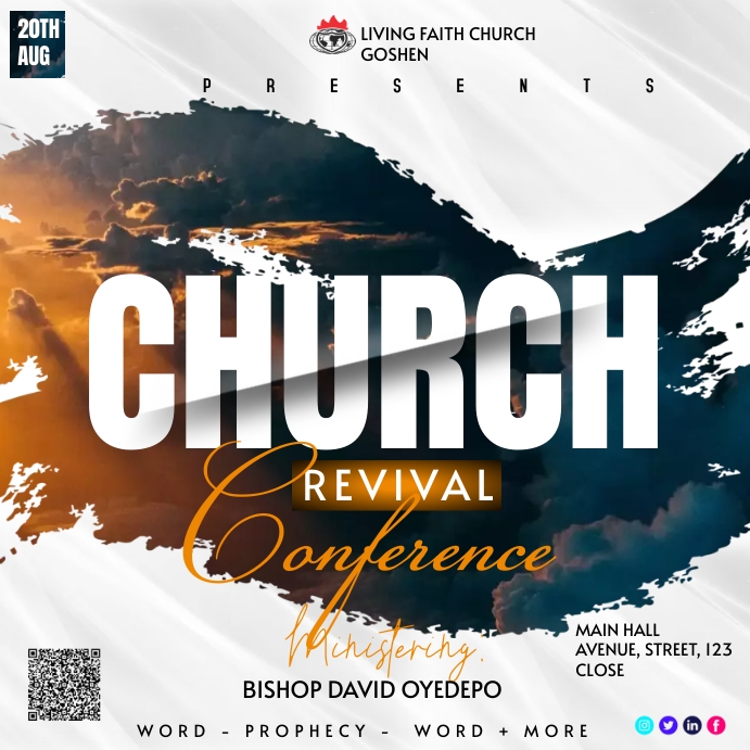 Church Event flyer Template | PosterMyWall