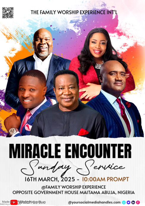Church event flyer Template | PosterMyWall
