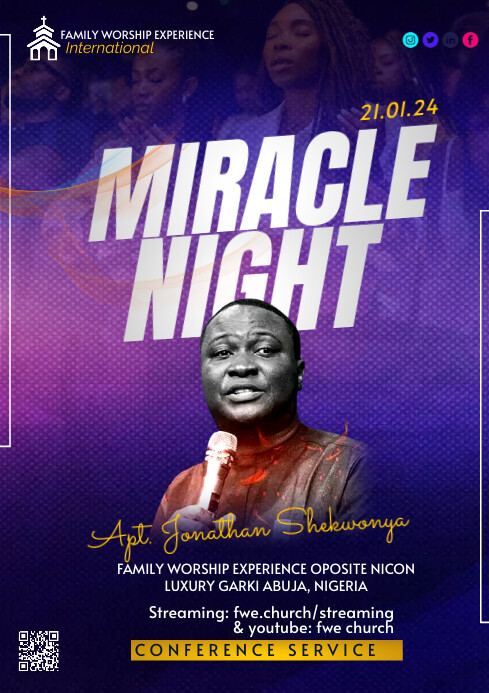 Church event flyer Template | PosterMyWall