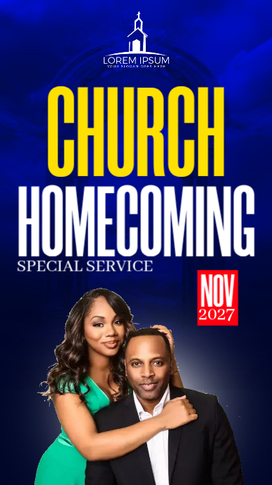 church event flyer Template | PosterMyWall