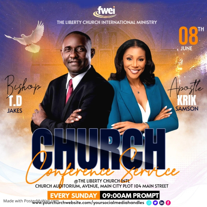 Copy of church event flyer | PosterMyWall