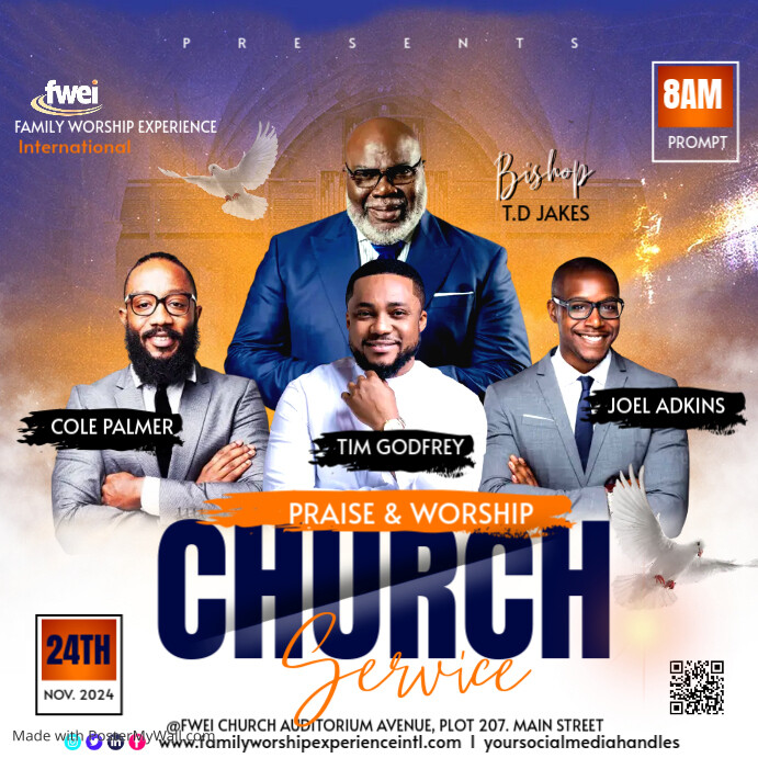 Copy of Church event flyer | PosterMyWall
