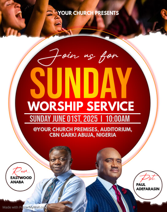 Copy of church event flyer | PosterMyWall