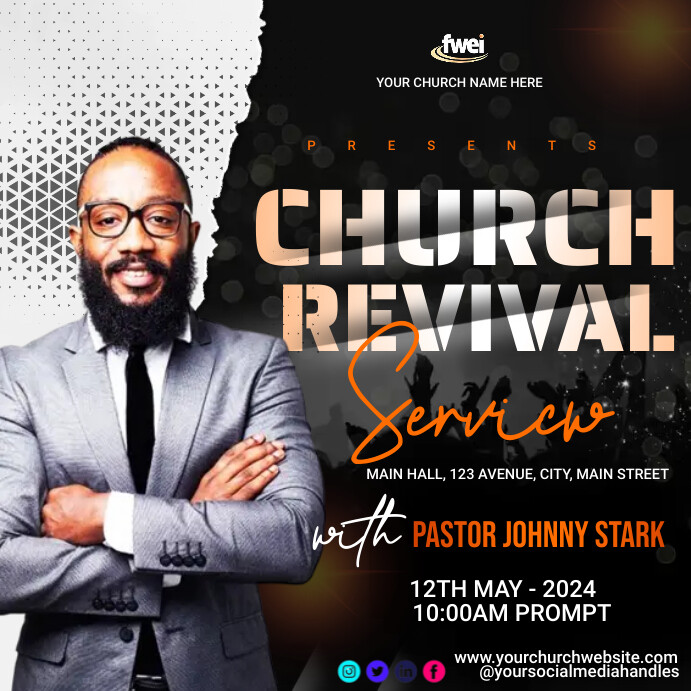 Copy of Church event flyer | PosterMyWall