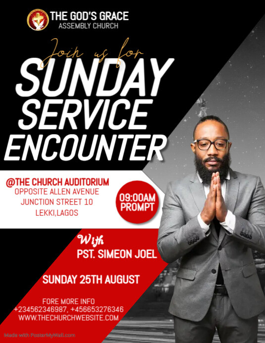 Copy of Church event flyer | PosterMyWall