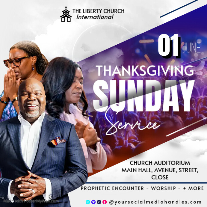 Copy of church event flyer | PosterMyWall