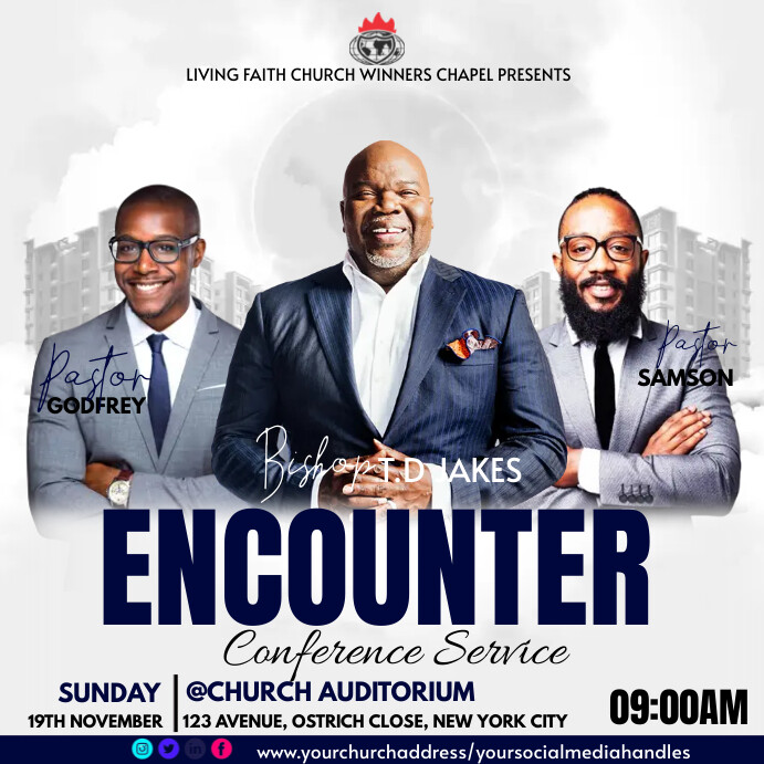 Church Event Flyer Template | PosterMyWall