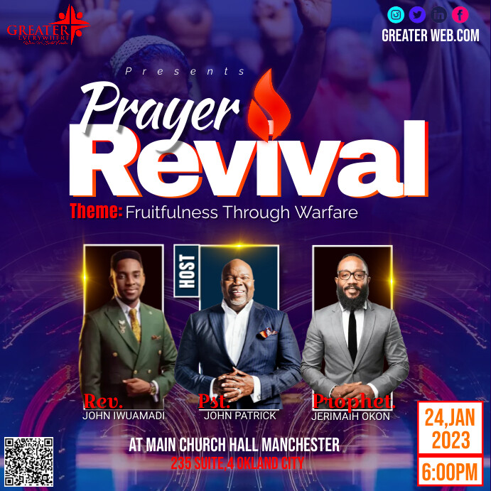 Church event flyer Template | PosterMyWall