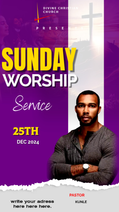 church event flyer Template | PosterMyWall