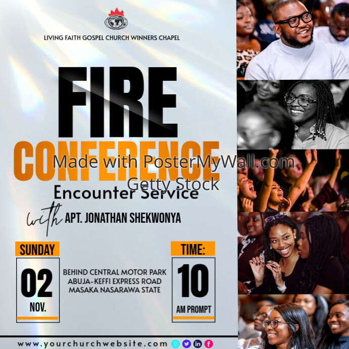 Church event flyer Modelo | PosterMyWall