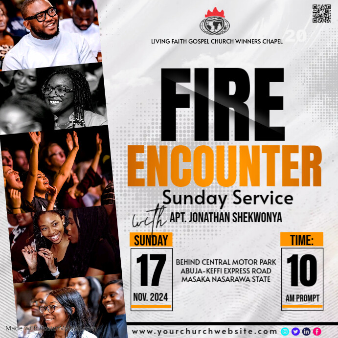 Copy of Church event flyer | PosterMyWall