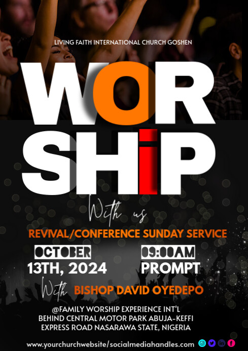 Church event flyer Template | PosterMyWall